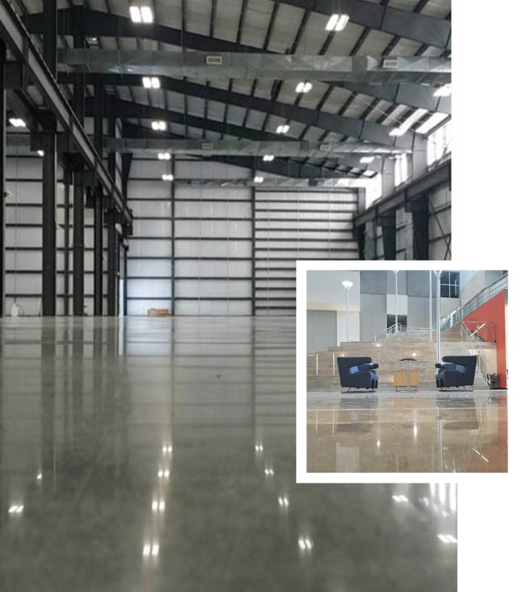 Polished Concrete Colors Charts and Texture - One Awesome Concrete ...